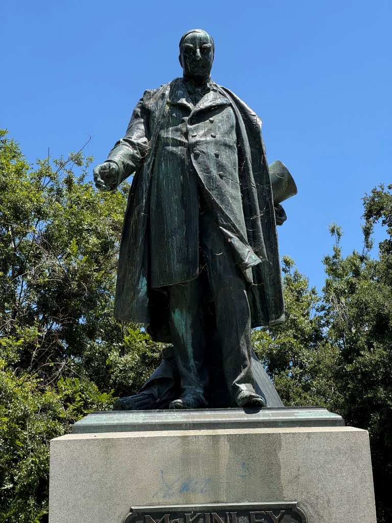 William McKinley Statue - St. James Park - San Jose, California